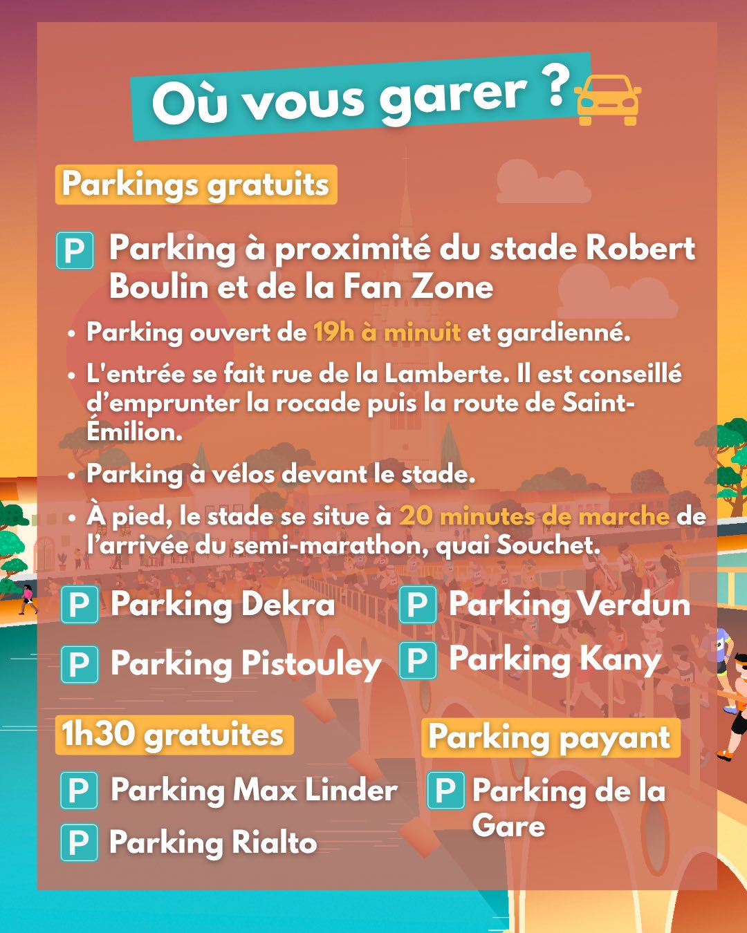 Semi-Marathon de Libourne - Office du Tourisme de Libourne